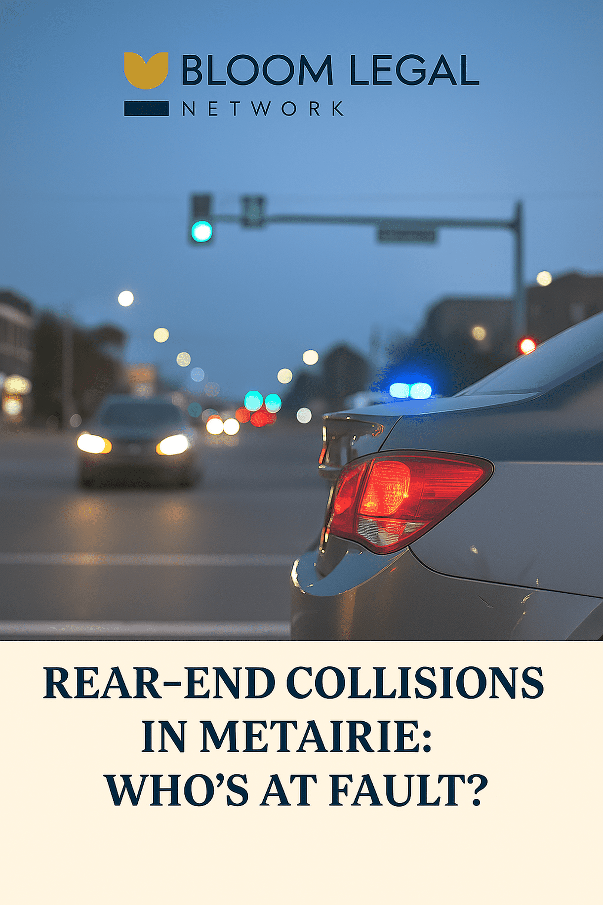 Metairie Rear-End Collision Who is at Fault? | Bloom Legal Network